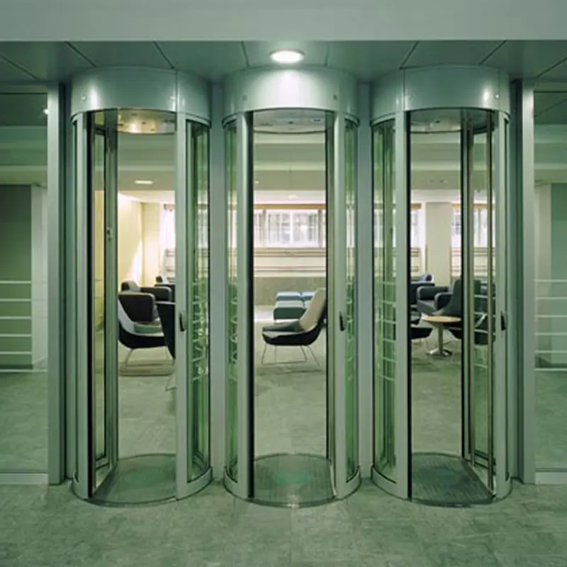 Oversized Glass Bomb Proof Curved Sliding Doors Case Study: Curved ...