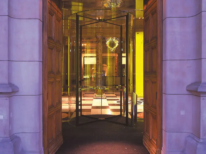 Custom Oversized Revolving Doors Case Study: Revolving Doors for V&A Museum