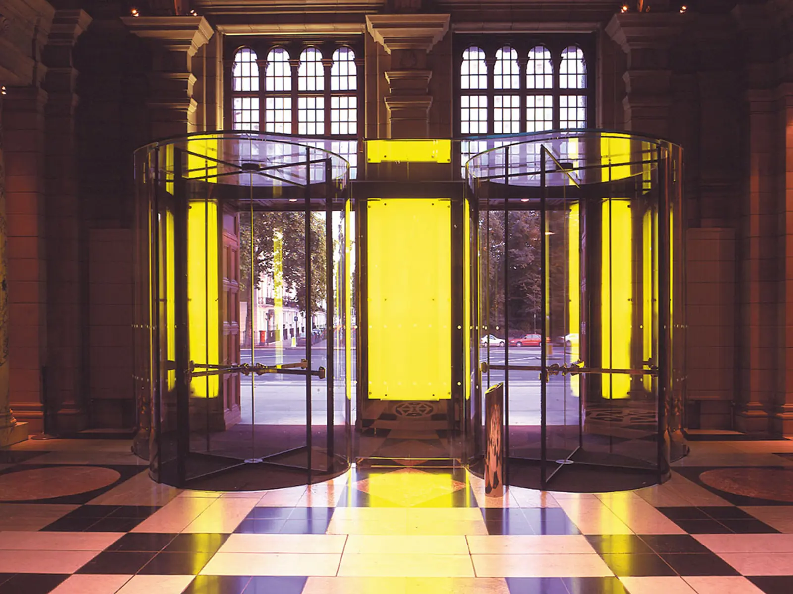 Custom Oversized Revolving Doors Case Study: Revolving Doors for V&A Museum