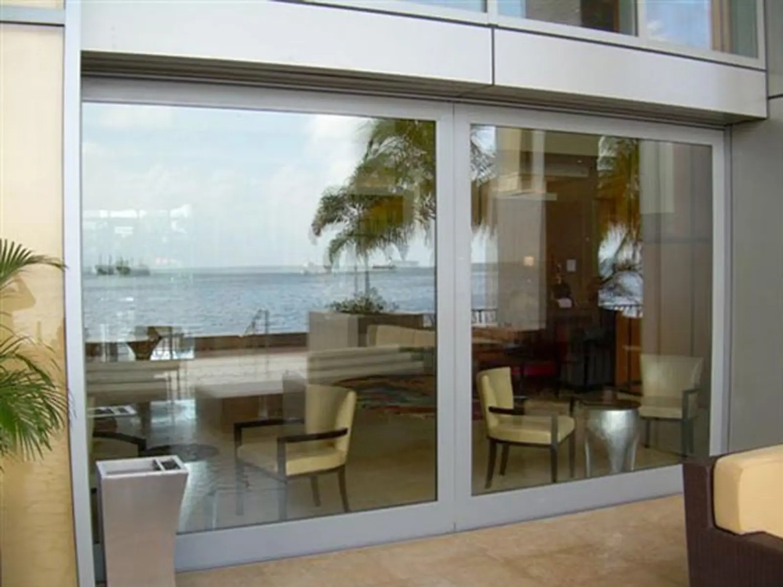 Oversized (tall) Glass Linear Sliding Doors Case Study: Linear Sliding ...
