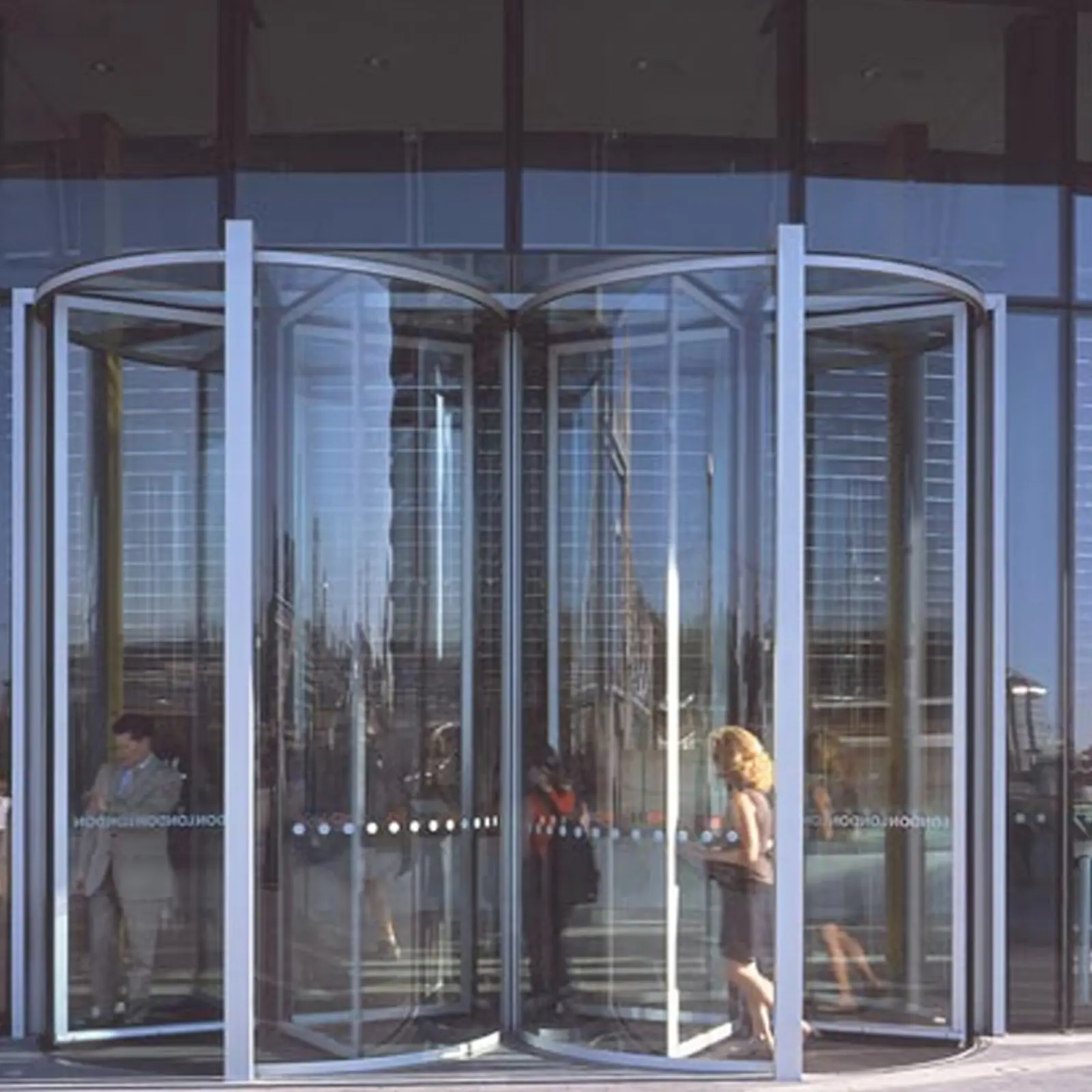 Oversized (tall) Revolving Doors Case Study: Revolving Doors for ...