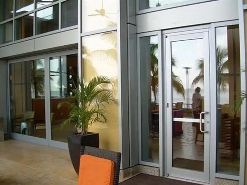 Oversized (tall) Glass Linear Sliding Doors Case Study: Linear Sliding ...