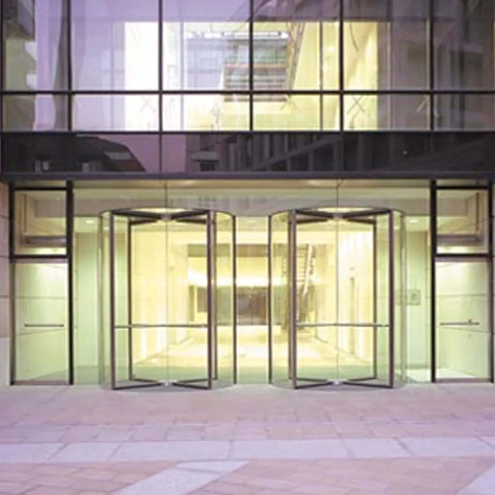 Glass Oversized Revolving Doors Case Study: Revolving Doors for ...